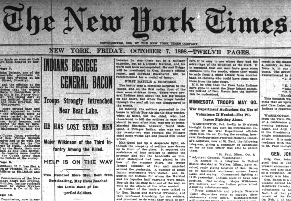 The_New_York_Times_Fri__Oct_7__1898_ - Leech Lake News