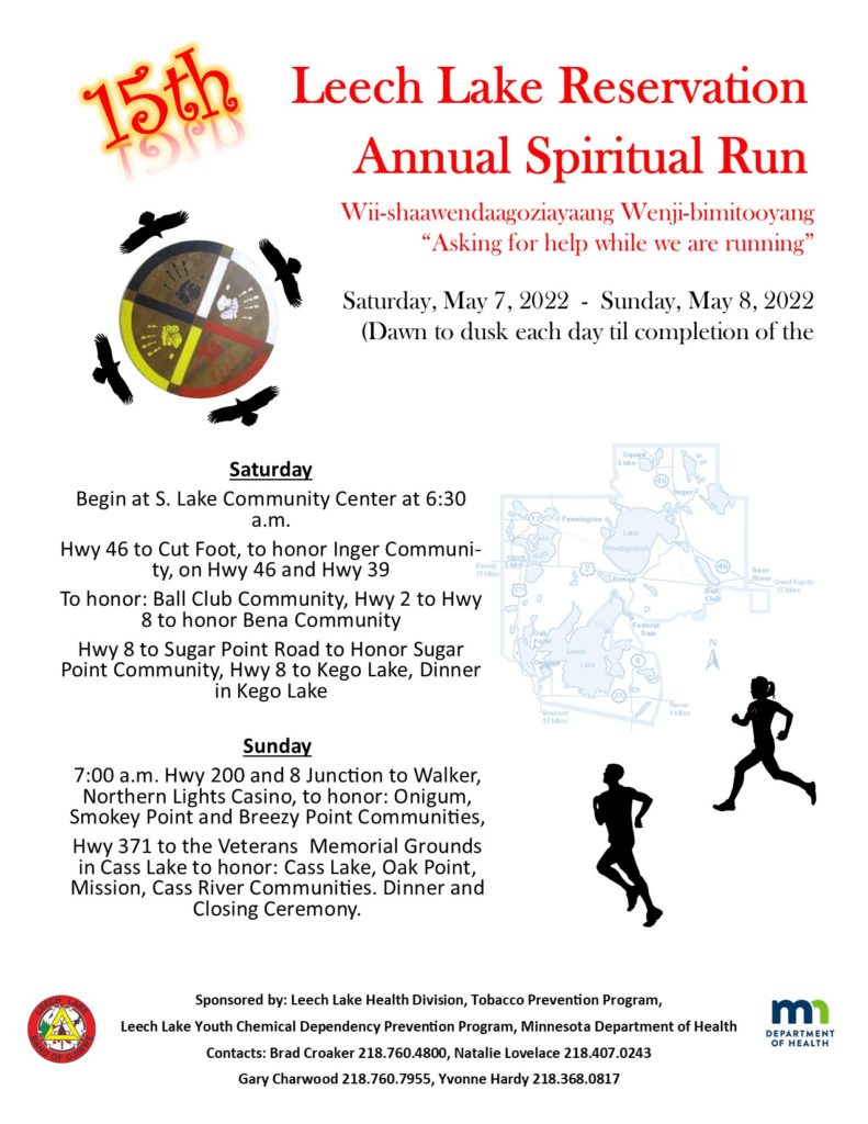 15th Annual Leech Lake Spiritual Run - Leech Lake News