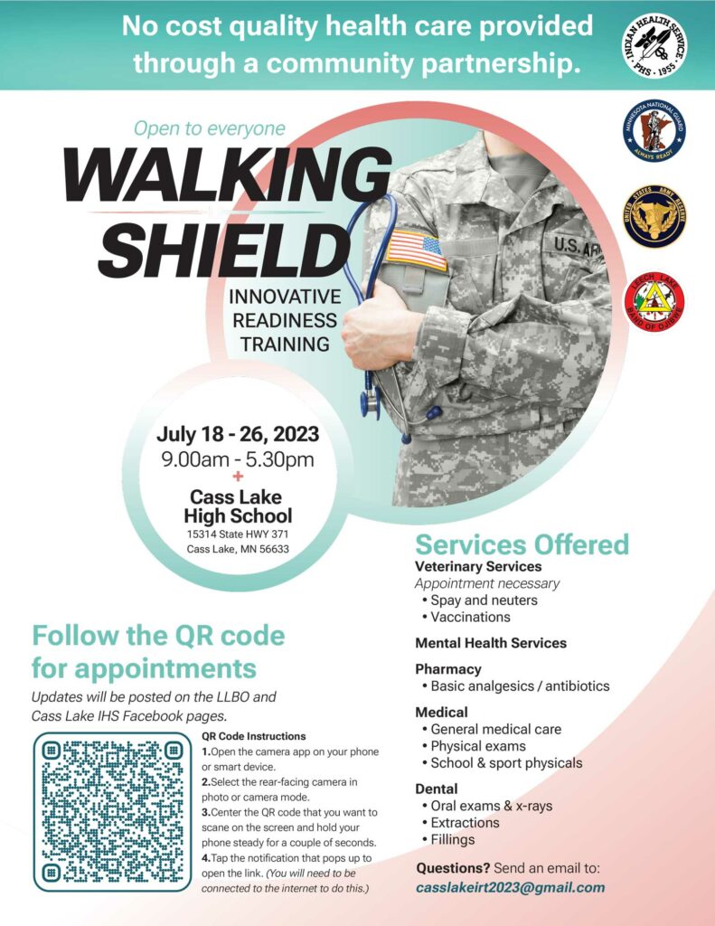 Walking Shield Clinic - Leech Lake News
