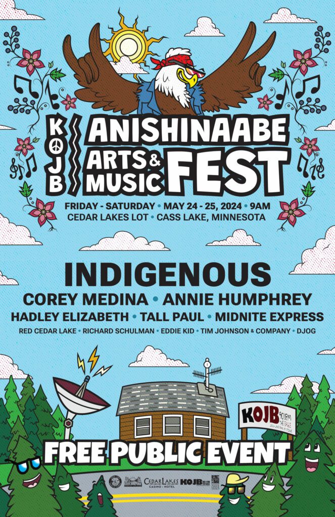 KOJB Anishinaabe Arts & Music Fest - Leech Lake News