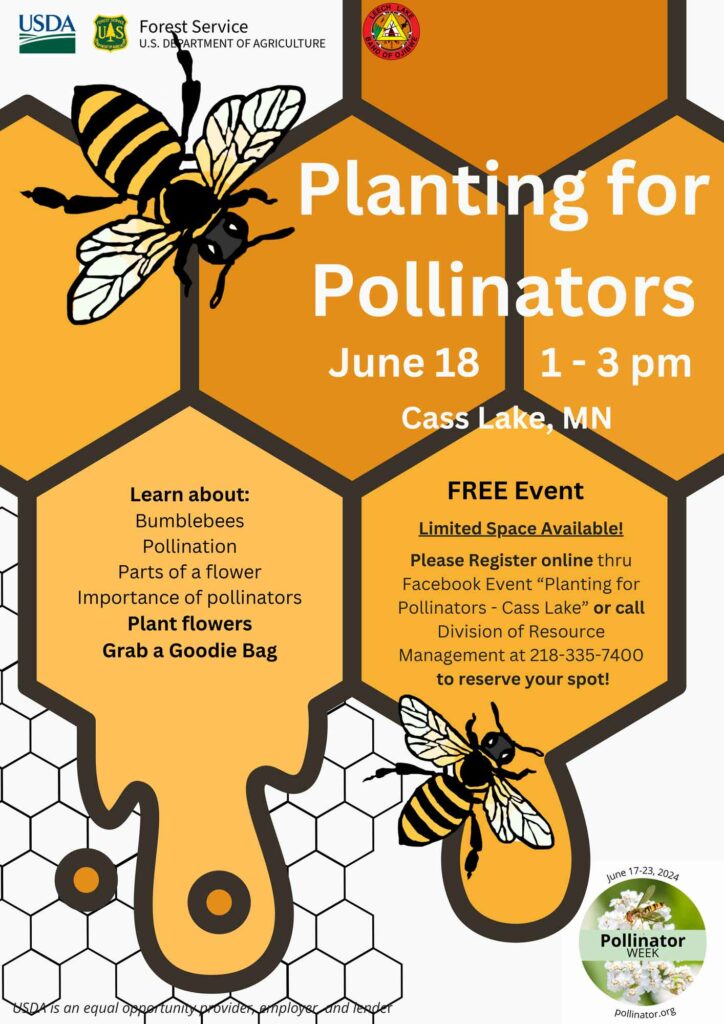 Planting for Pollinators - Leech Lake News