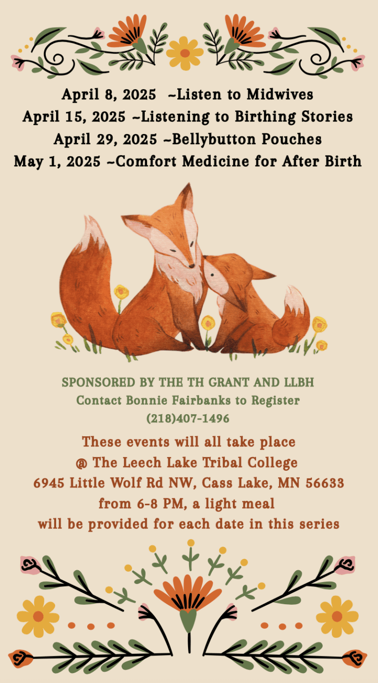 Leech Lake Band of Ojibwe Weekly Update – April 25th, 2025 - Leech Lake ...