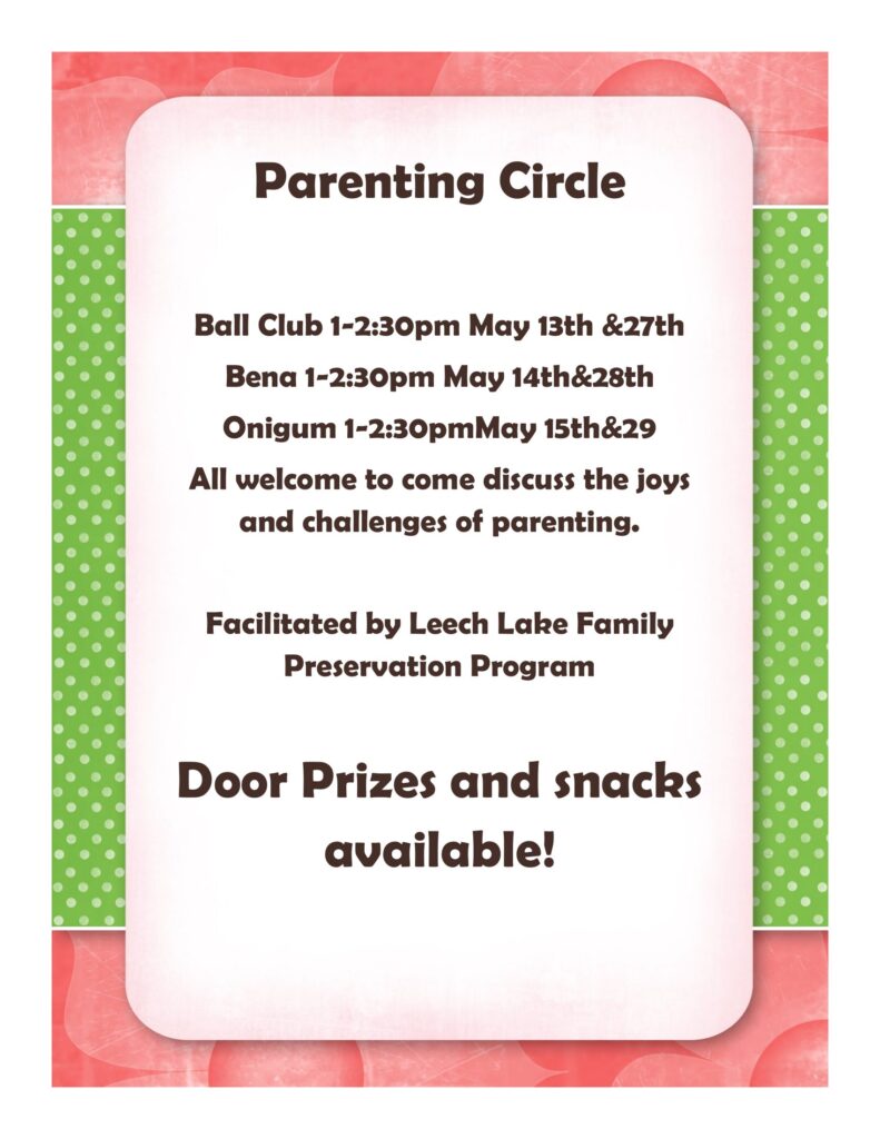 Leech Lake Band of Ojibwe Weekly Update – May 22nd, 2025 - Leech Lake News