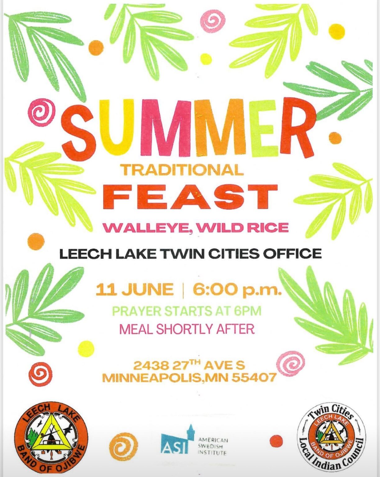 Leech Lake Band of Ojibwe Weekly Update – June 6th 2025 - Leech Lake News